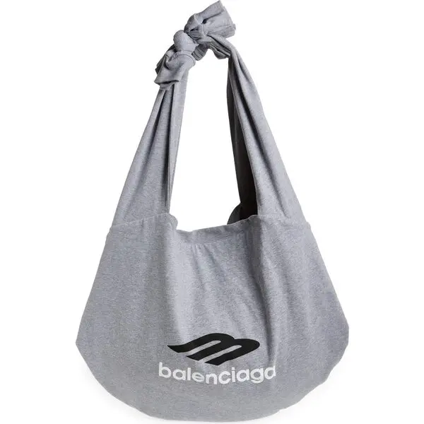 BALENCIAGA Jersey Hobo バック ロゴ ジャージ ショルダー 24AW BALENCIAGA Jersey Hobo バック ロゴ ジャージ ショルダー